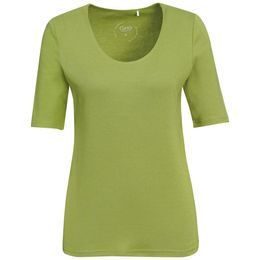 Gina Damen T-Shirt aus Modal-Mix