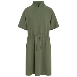 Gina Damen Kleid mit Troyerkragen