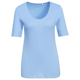 Gina Damen T-Shirt aus Modal-Mix