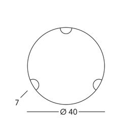 KOLARZ Wandlampe Nonna, &Oslash; 40 cm, Hirsch goldfarben, Glas