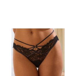 Lascana String 'Samara' schwarz Gr. 44/46 f&uuml;r Damen