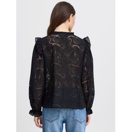 Ichi Bluse 'IH YARROW' Damen Gr&ouml;&szlig;e M schwarz
