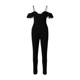 Wal G. Jumpsuit 'SIMAH' Damen Gr&ouml;&szlig;e S hellblau / schwarz