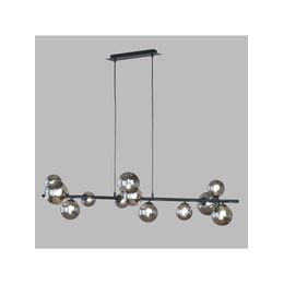 Fischer und Honsel FISCHER & HONSEL LED-Pendelleuchte "Bala" in Schwarz - (B)135 x (H)32,5 x (T)150 cm - 65% | Haengeleuchten-deckenleuchten