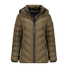 Geographical Norway Steppjacke "Brace" in Khaki - 75% | Gr&ouml;&szlig;e 3XL | Damenjacken
