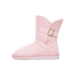 ISLAND BOOT Winterstiefel "Eveline" in Rosa - 80% | Gr&ouml;&szlig;e 39 | Damen-stiefel