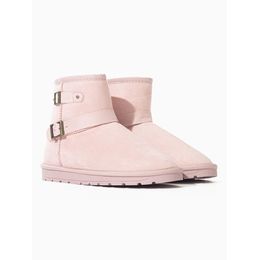 ISLAND BOOT Winterboots "Belga" in Rosa - 80% | Gr&ouml;&szlig;e 38 | Damen-stiefel