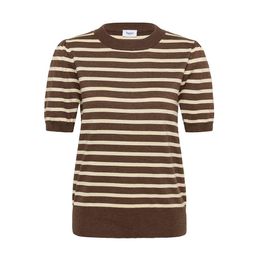 Saint Tropez Strickshirt in Braun - 57% | Gr&ouml;&szlig;e XS | Damen-blusen