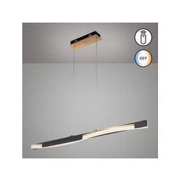 Fischer und Honsel FISCHER & HONSEL LED-Pendelleuchte "Bridge" in Wei&szlig; - (B)100 x (H)160 x (T)9 cm - 71% | Haengeleuchten-deckenleuchten