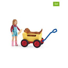 Schleich Spielfiguren "Bollerwagen-Ausflug" - ab 3 Jahren - 13% | Spielfiguren