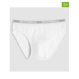 COTONELLA 2er-Set: Slips in Wei&szlig; - 55% | Gr&ouml;&szlig;e XL | Herren-waesche