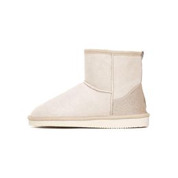 ISLAND BOOT Winterboots "Caspian" in Creme - 80% | Gr&ouml;&szlig;e 37 | Damen-stiefel
