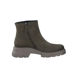 Paul Green Leder-Boots in Khaki - 51% | Gr&ouml;&szlig;e 38 | Damen-stiefel