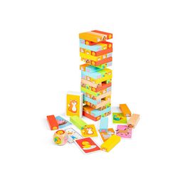 New Classic Toys Motorikspiel "Holzturm" - ab 3 Jahren - 42% | Motorikspielzeug