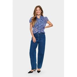 Saint Tropez Bluse in Hellblau - 59% | Gr&ouml;&szlig;e S | Damen-blusen