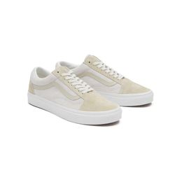 Vans Leder-Sneakers "Old Skool" in Beige - 53% | Gr&ouml;&szlig;e 40,5 | Damen-sneakers
