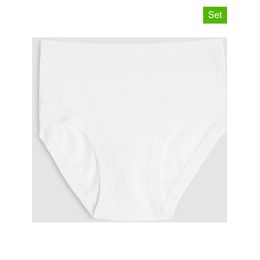 COTONELLA 3er-Set: Taillenpanty in Wei&szlig; - 57% | Gr&ouml;&szlig;e 118 | Kinder-waesche