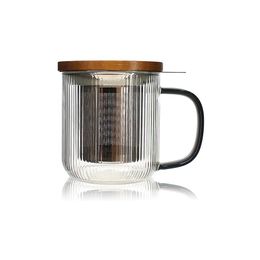 Ogo Living Teetasse in Transparent/ Grau - 300 ml - 41% | Gedeckter-tisch
