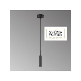 FH Lighting LED-Pendelleuchte "Stina" in Schwarz - &Oslash; 10 cm x (H)250 cm - 63% | Haengeleuchten-deckenleuchten