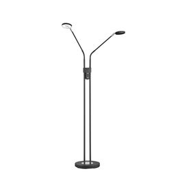 FH Lighting LED-Standleuchte in Schwarz - (H)150 cm - 66% | Stehleuchten