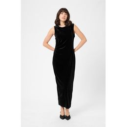 Kaffe Samtkleid in Schwarz - 44% | Gr&ouml;&szlig;e S | Damen-kleider