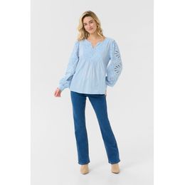 Kaffe Bluse in Hellblau - 61% | Gr&ouml;&szlig;e 36 | Damen-blusen