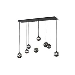 Fischer und Honsel FISCHER & HONSEL LED-H&auml;ngeleuchte in Schwarz/ Grau - (B)115 cm - 75% | Haengeleuchten-deckenleuchten