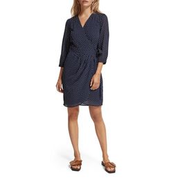Scotch & Soda Scotch & Soda Kleid in Dunkelblau - 68% | Gr&ouml;&szlig;e 36 | Damen-kleider