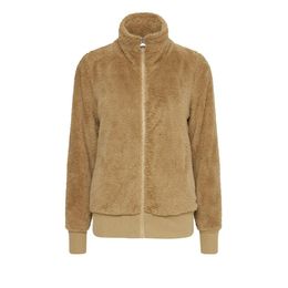 oxmo Fleecejacke 'Anneka' Damen Gr&ouml;&szlig;e S beige