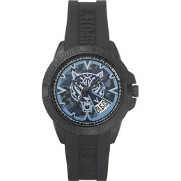 Plein Sport Analog Watch 'Touchdown' male Black size One Size