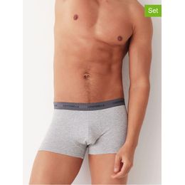 COTONELLA 2er-Set: Boxershorts in Grau - 58% | Gr&ouml;&szlig;e L | Herren-waesche