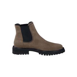 Paul Green Leder-Chelsea-Boots in Braun/ Schwarz - 43% | Gr&ouml;&szlig;e 36 | Stiefeletten