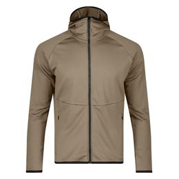 Dolomite Fleecejacke "Pelmo" in Hellbraun - 65% | Gr&ouml;&szlig;e L | Herren-pullover-sport