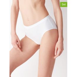 COTONELLA 2er-Set: Pantys in Wei&szlig; - 60% | Gr&ouml;&szlig;e M | Damen-unterteile