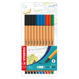 Stabilo Fineliner ''Stabilo point 88'' - 10 St&uuml;ck - 14% | Schulzubehoer