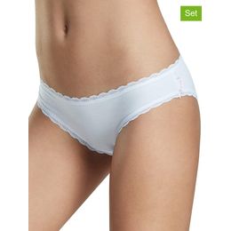 COTONELLA 2er-Set: Slips in Wei&szlig; - 50% | Gr&ouml;&szlig;e L | Damen-unterteile