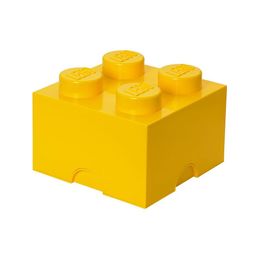 Lego Aufbewahrungsbox "Brick 4" in Gelb - (B)25 x (H)18 x (T)25 cm - 42% | Kisten-koerbe