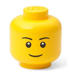 Lego Aufbewahrungsbox "Boy" in Gelb - (H)11,5 x &Oslash; 10,2 cm - 50% | Kisten-koerbe