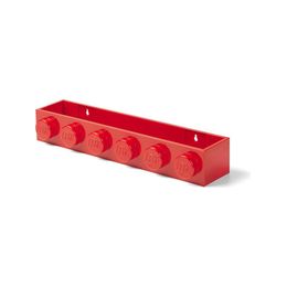 Lego Wandregal in Rot - (B)48 x (H)12 x (T)8 cm - 45% | Kinder-moebel