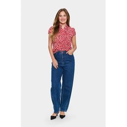 Saint Tropez Bluse in Rot - 61% | Gr&ouml;&szlig;e XS | Damen-blusen