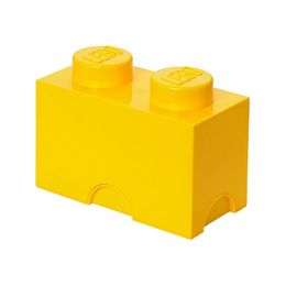 Lego Aufbewahrungsbox "Brick 2" in Gelb - (B)25 x (H)18 x (T)12,5 cm - 44% | Kisten-koerbe