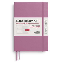 LEUCHTTURM1917 Wochenkalender & Notizbuch in Flieder - A5, ENG - 30% | Buero-schulbedarf