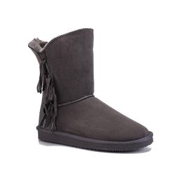 ISLAND BOOT Winterboots "Capri" in Grau - 80% | Gr&ouml;&szlig;e 39 | Damen-stiefel