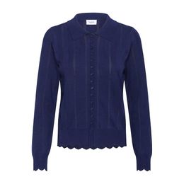 Saint Tropez Strickjacke 'ObetteSZ' Damen Gr&ouml;&szlig;e XL nachtblau