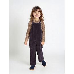 Vertbaudet 2tlg. Outfit in Hellbraun/ Anthrazit - 42% | Gr&ouml;&szlig;e 140 | Kinderhosen