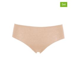 COTONELLA 2er-Set: Pantys in Nude - 53% | Gr&ouml;&szlig;e S | Damen-unterteile