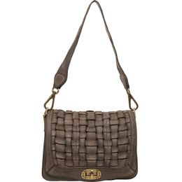Campomaggi Hobo Bags - Leather Shoulder Bag - Gr. unisize - in Beige - f&uuml;r Damen
