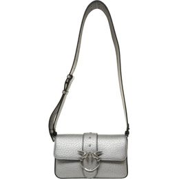 Pinko Hobo Bags - Shoulder bag 'Love One Mini' - Gr. unisize - in Silber - f&uuml;r Damen
