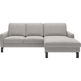 Home Affaire Ecksofa &raquo;Lecce, L-Form, Federkernpolsterung, Breite 224 cm&laquo; inkl. saugroboterfreundliche H&ouml;he & schmale Armlehnen 100% Polyester