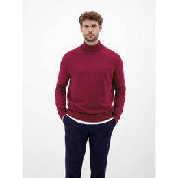 Lerros Herren Lerros Rollkragenpullover mit Logo-Stickerei und aus Schurwolle mit Kaschmir L